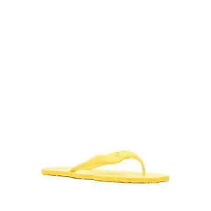 Zimmermann Thong Strap Flat Sole Slip-on Slides - Yellow