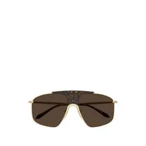 Alaïa Sunglasses With Tortoiseshell Detail - Brown