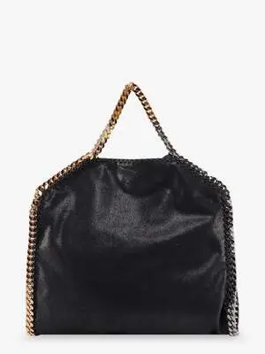 Stella McCartney Falabella Shaggy Deer Shoulder Bag - Black