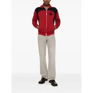 VIVIENNE WESTWOOD Panelled Organic Cotton Sweatshirt