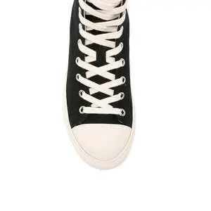 VIVIENNE WESTWOOD Canvas High-top Trainers - Black