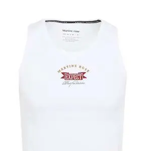 Martine Rose Logo Detail Sleeveless Tank Top