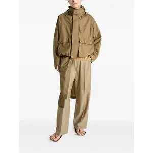 LEMAIRE Hooded Jacket With Button Fastening