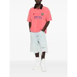 Martine Rose Polo Shirts - Pink