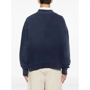 WILLY CHAVARRIA Printed Crew Neck Long Sleeve Sweater