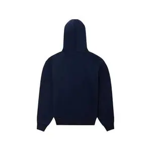 WILLY CHAVARRIA Navy Embroidered Logo Hoodie