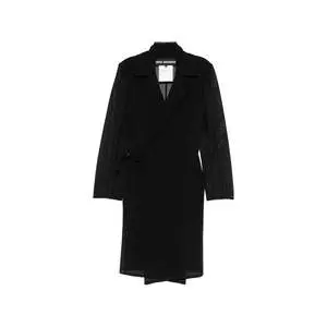 Junya Watanabe Double-breasted Coat - Black