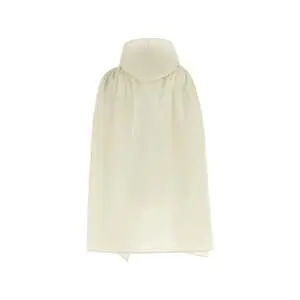 Moncler Beige Bow Detail Cape