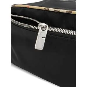 Burberry Travel Pouch With Signature Check Trim