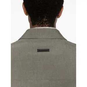 Fear Of God Grey Wool Blend Blazer