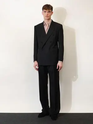 Dolce & Gabbana Double-breasted Virgin Wool Blazer