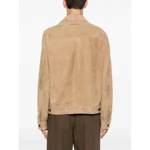 Zegna Neutrals Jackets Shirt Jackets