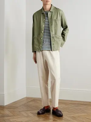 Folk Drawcord Assembly Straight-leg Trousers
