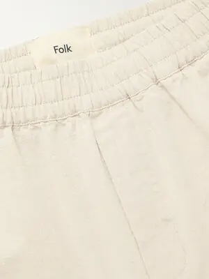 Folk Drawcord Assembly Straight-leg Trousers