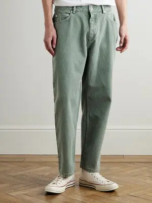 Folk Barrel-leg Jeans