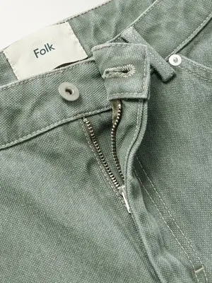 Folk Barrel-leg Jeans