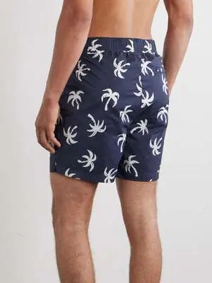Onia Charles Straight-leg Printed Swim Shorts