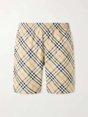Burberry Burberry Treston Check Swim Shorts Sand