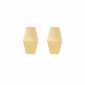 SILVER MOON Plated Sterling Silver Earrings - Gold