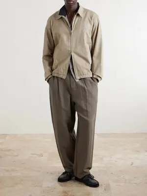 Rag & Bone Harrington Cotton-blend Jacket - Neutrals