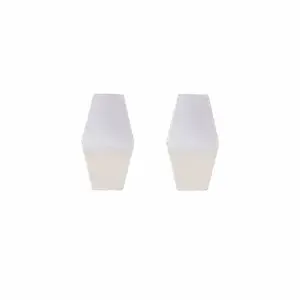SILVER MOON Sterling Sculptural Earrings - Silver
