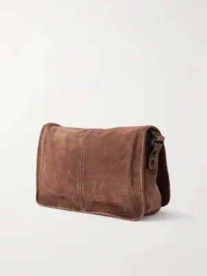 Balenciaga Le City Flap Messenger Leather Bag