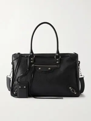 Balenciaga Le City Business Large Leather Weekend Bag - Black