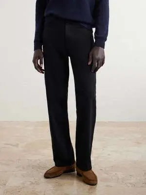 THE ROW Suede Loafers