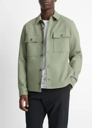 Vince Double-face Workwear Shirt Jacket - Broad Leaf