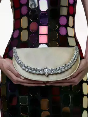 L'ALINGI Riviera Crystal-embellished Shoulder Bag