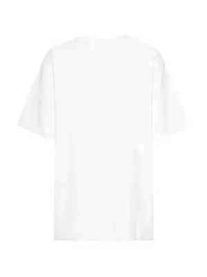 ROTATE BY BIRGER CHRISTENSEN Oversized Cotton T-shirt - White