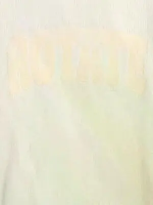 ROTATE BY BIRGER CHRISTENSEN Ribbed Logo Crew Neck Sweater