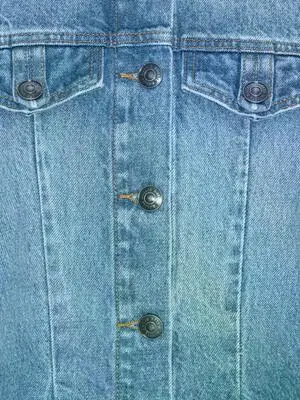 ROTATE BY BIRGER CHRISTENSEN Flared-hem Denim Vest