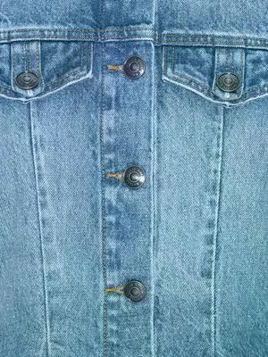 ROTATE BY BIRGER CHRISTENSEN Flared-hem Denim Vest