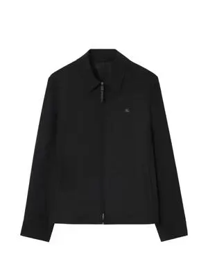 Burberry Bloomsbury Harrington Twill Zip-up Jacket