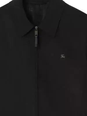 Burberry Bloomsbury Harrington Twill Zip-up Jacket