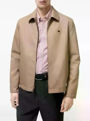 Burberry Reversible Tropical Gabardine Harrington Jacket