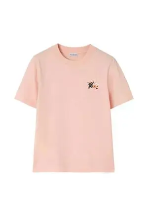 Burberry Knight Check Cotton T-shirt