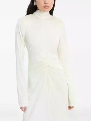 ROTATE BY BIRGER CHRISTENSEN Long-sleeve Scarf Maxi Dress