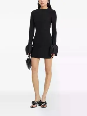 ROTATE BY BIRGER CHRISTENSEN Long-sleeve Fitted Mini Dress