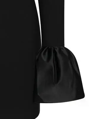 ROTATE BY BIRGER CHRISTENSEN Long-sleeve Fitted Mini Dress