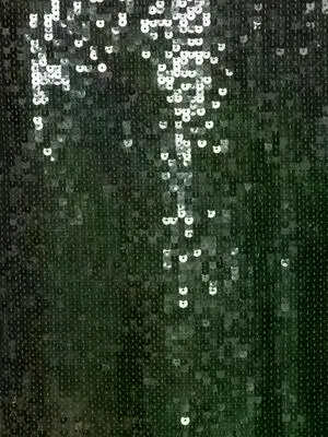 ROTATE BY BIRGER CHRISTENSEN Sequin-embellished Spaghetti Strap Maxi Dress - Green