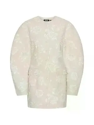 ROTATE BY BIRGER CHRISTENSEN Jacquard Tailored Mini Dress