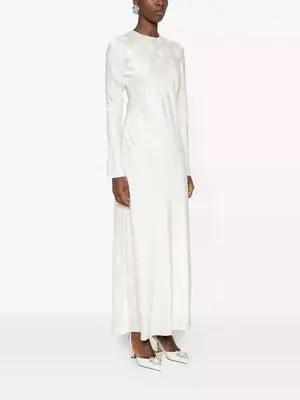ROTATE BY BIRGER CHRISTENSEN Long-sleeved Bias-cut Dress