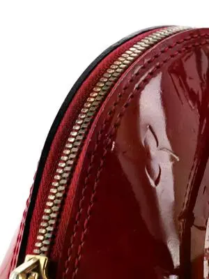 LOUIS VUITTON Monogram Vernis Alma Bb Shoulder Bag