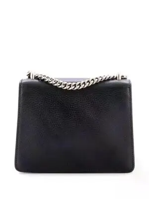 Gucci Dionysus Mini Leather Crossbody Bag - Black