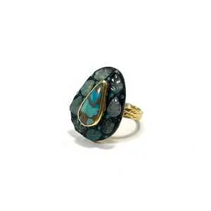By Virgo Textured Rings