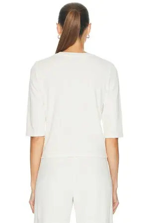 Suzie Kondi Corfu Elbow Sleeve Terry Tee