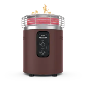 NINJA Fireside360 Fire Pit And Outdoor Heater In Rust Rust