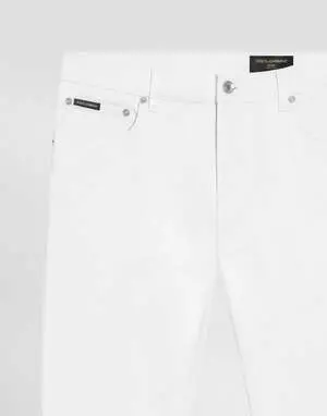 Dolce & Gabbana Cotton Denim Trousers